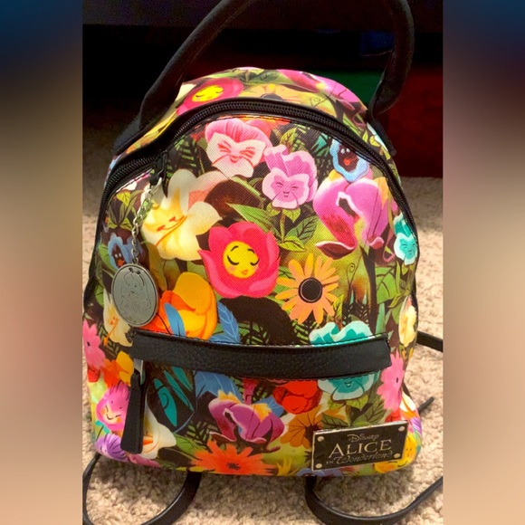 Disney | Bags | Disney Alice In Wonderland Mini Backpack | Poshmark